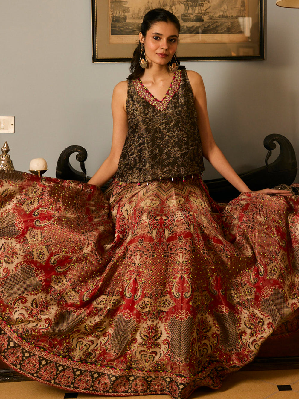 Shop Designer Indian Lehenga Sets for Women | Saundh